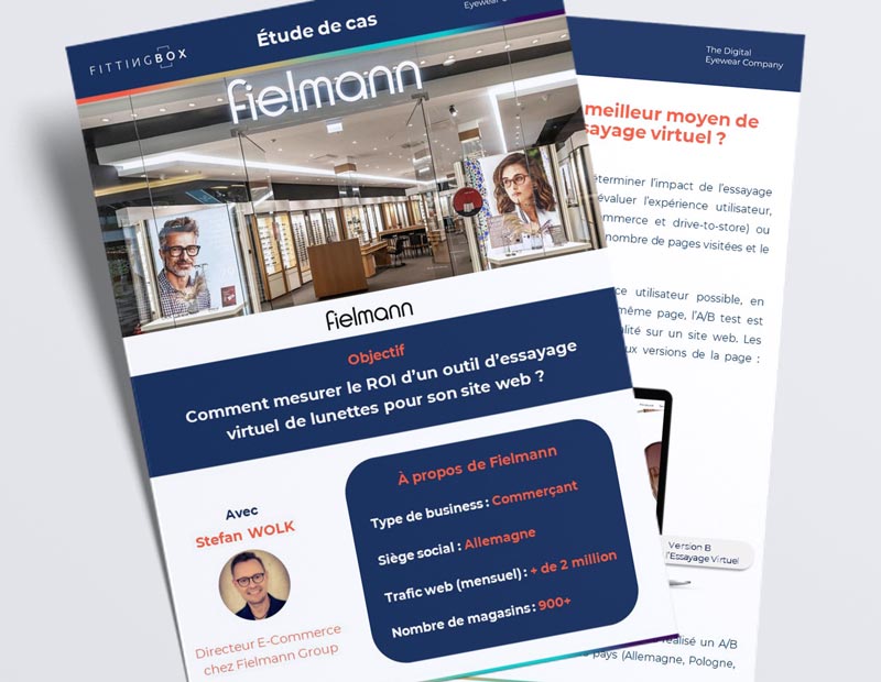 Fielmann mesure le ROI de son essayage virtuel de lunettes